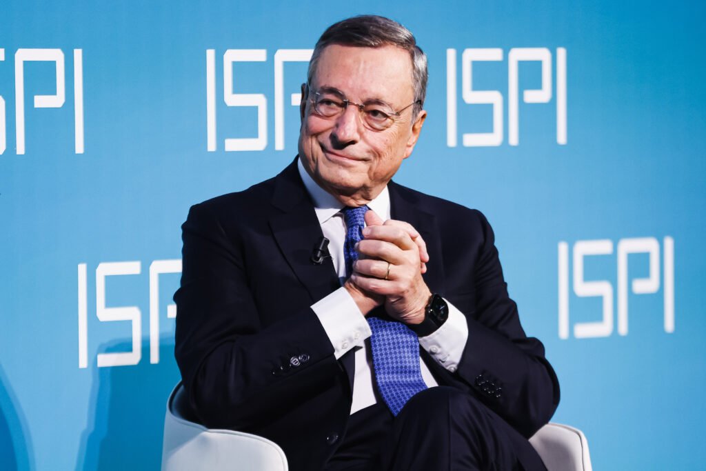 Former Italian prime minister Draghi sees leadership vacuum in Europe ...